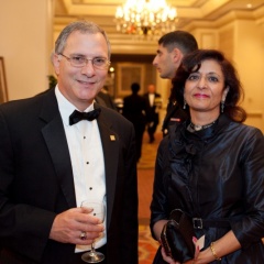 Dr. Peter Mansoor accepts award at ATFP Fifth Annual Gala | The ...